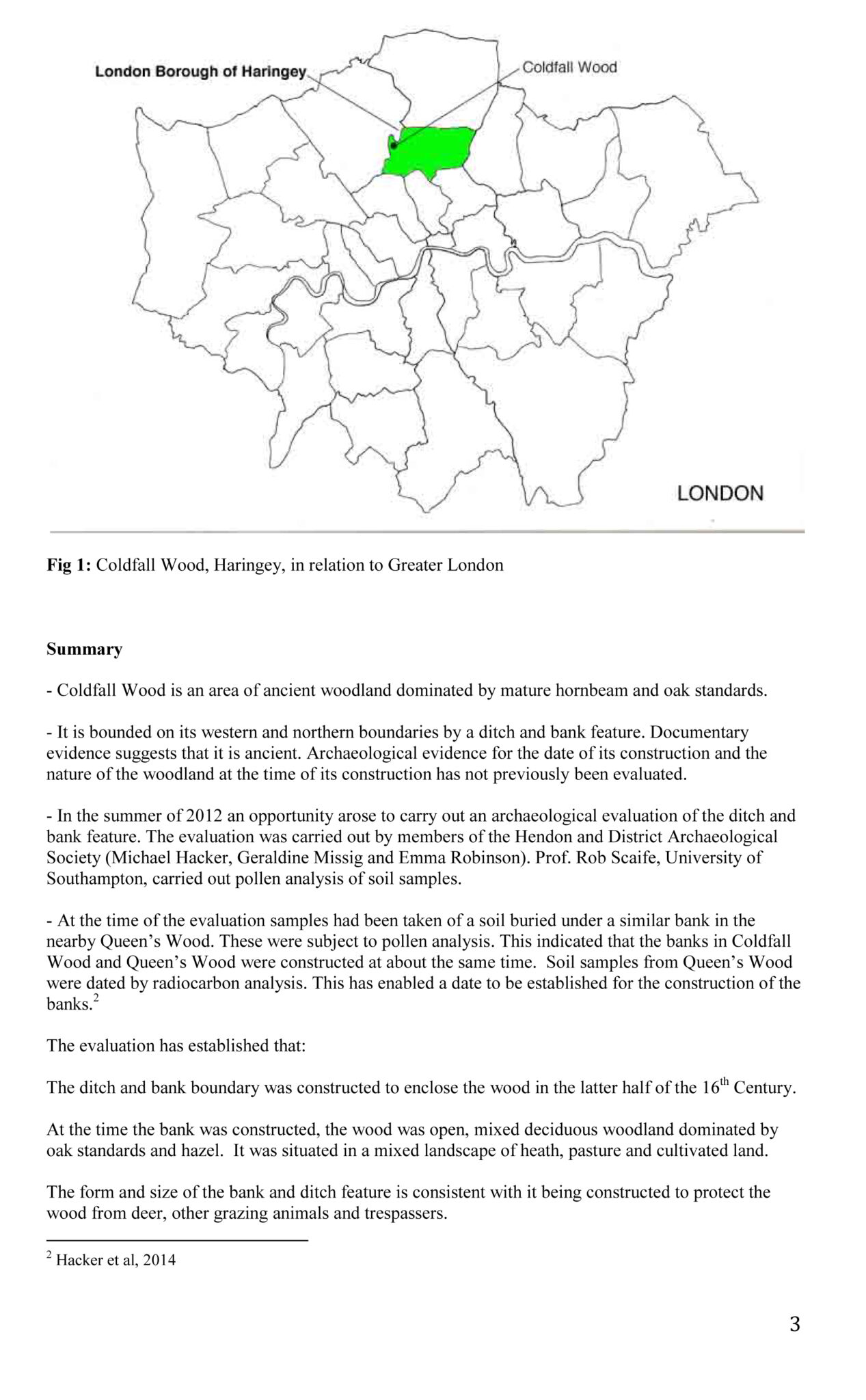 Coldfall Wood - HADAS
